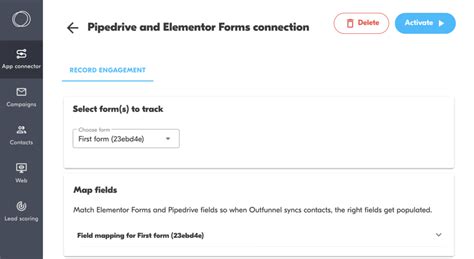 Seamless Pipedrive And Elementor Forms Integration Outfunnel