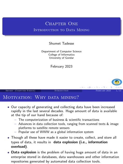 Ch 1 Introduction Download Free Pdf Data Mining Data