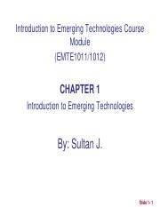 Chapter 1 Introduction To Emerging Technologies Pdf Introduction To