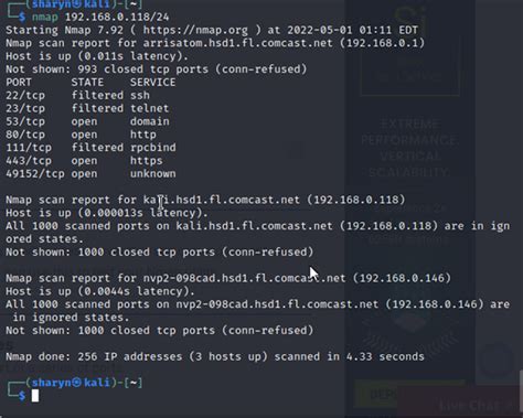 Nmap Assignment Scan Ports