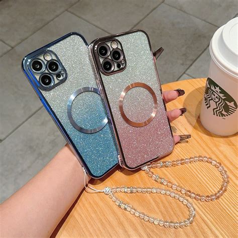 Casing Iphone 7 Plus 8 Cxsl Sparkling Powder Electroplated Silicone