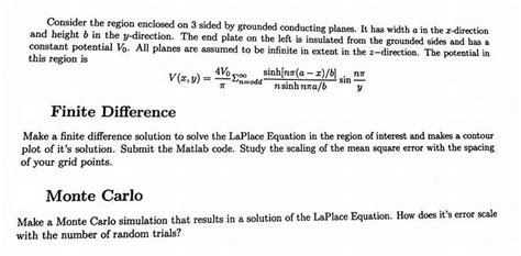 Solved Consider The Region Enclosed On Sided By Grounded Chegg