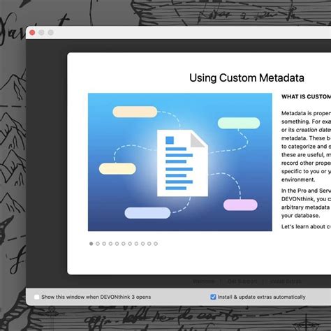 How To Create Metadata In Devonthink Devontechnologies Llc Posted On
