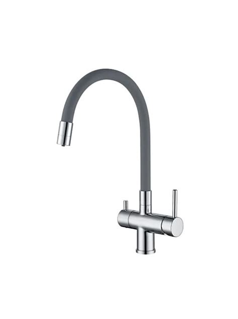 Купить Смеситель с гибким изливом Gappo G4398-30 - Гибкий кран на кухню