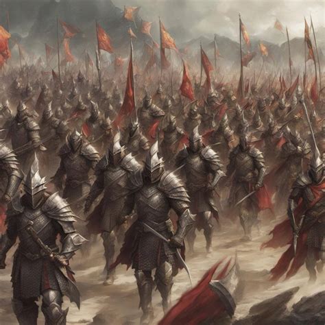 Knight Army On The Move By Crazygamerdragon64 On Deviantart