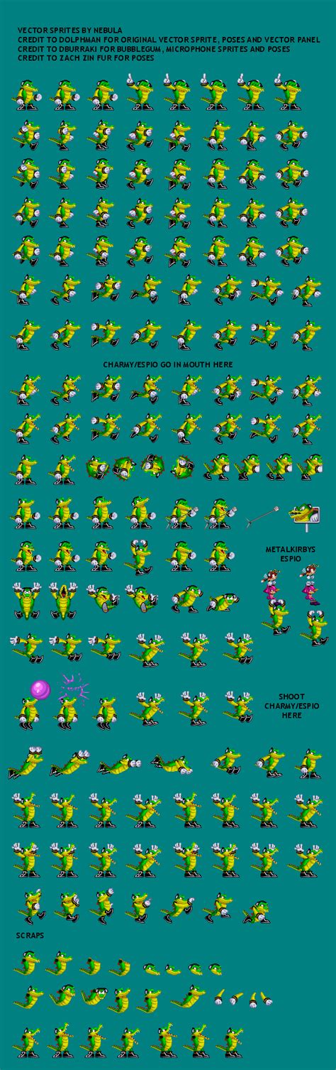 The Spriters Resource Full Sheet View Sonic The Hedgehog Customs