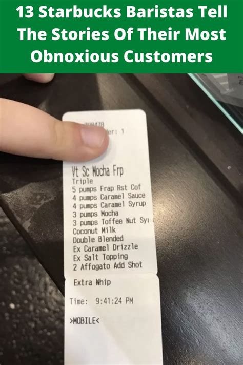 13 Starbucks Baristas Tell The Stories Of Their Most Obnoxious