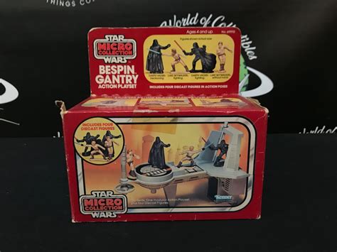 Vintage Complete In Box Star Wars Bespin Gantry Playset Kenner