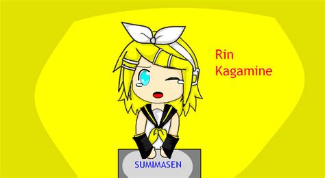 Ms Paint Chibi Rin Kagamine By Kitsunetsuki20 On Deviantart