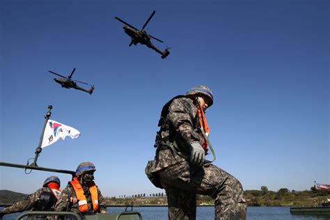 美韓軍演之際 朝鮮挑釁不斷 又向西發射逾百枚炮彈 護國軍事演習 韓國 朝鮮射彈、核試驗 新唐人电视台