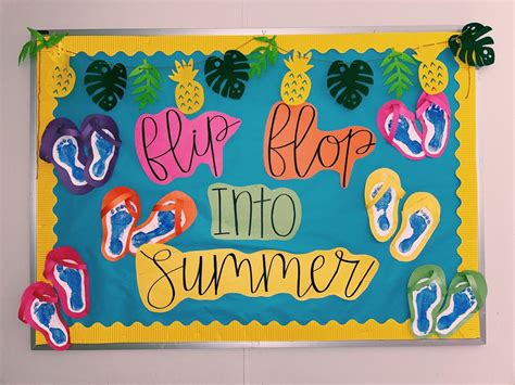 School Bulletin Board Idea September Bulletin Boards Summer Bulletin