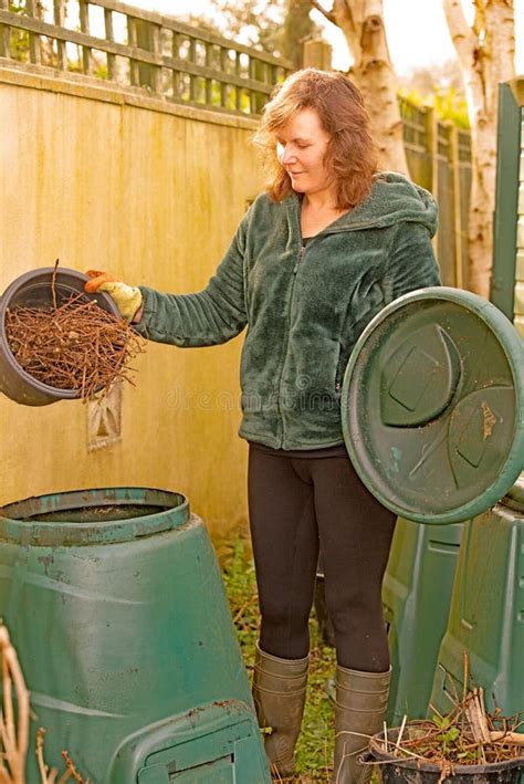Making Compost For 2025 Stock Image Image Of Green 312356963