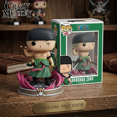 Roronoa Zoro Wano Arc Style Vinyl Figure One Piece Merch