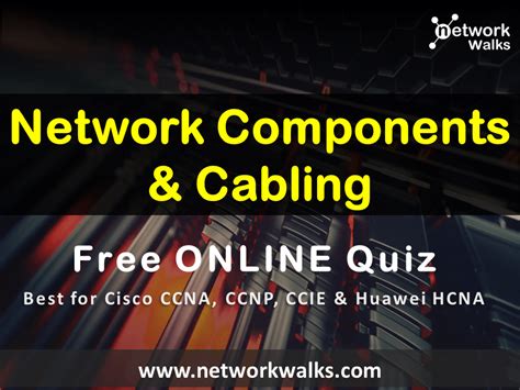 network components and cabling quiz ccna networkwalks academy