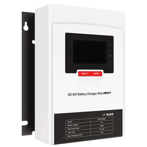 Lensun 30a 50a Dual Battery Mppt Solar Panel Controller Lensunsolar