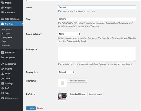 WordPress Accordion Menu And Category With WooCommerce Support