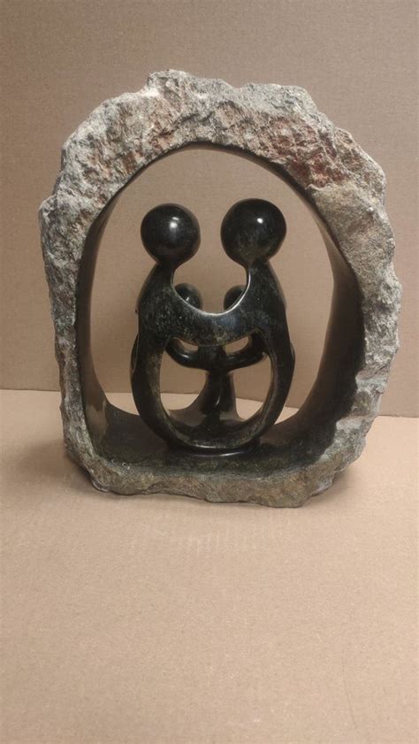 Beeld Speksteen Familie Paar Met Kinderen Cm Eliassen Home Garden Pleasure