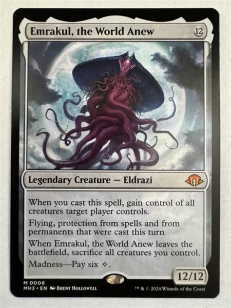 Emrakul The World Anew Modern Horizons 3 Mtg Mh3 Magic 0006