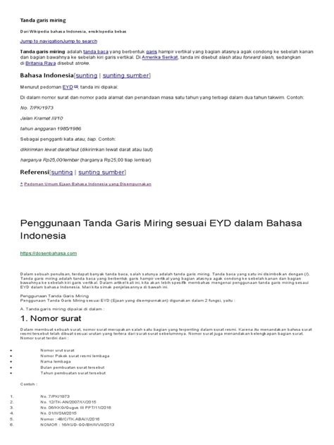 Tanda Garis Miring Pdf