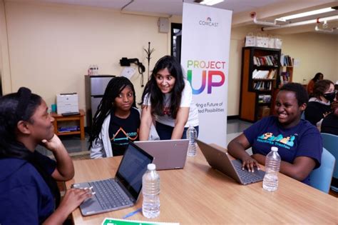 Trenton Teens Get Tour Of Comcast Technology Center Learn About Coding And Tech Careers