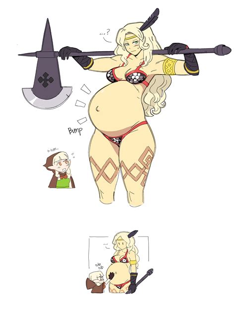 Rule 34 2girls Amazon Dragons Crown Belly Rub Big Breasts Breasts