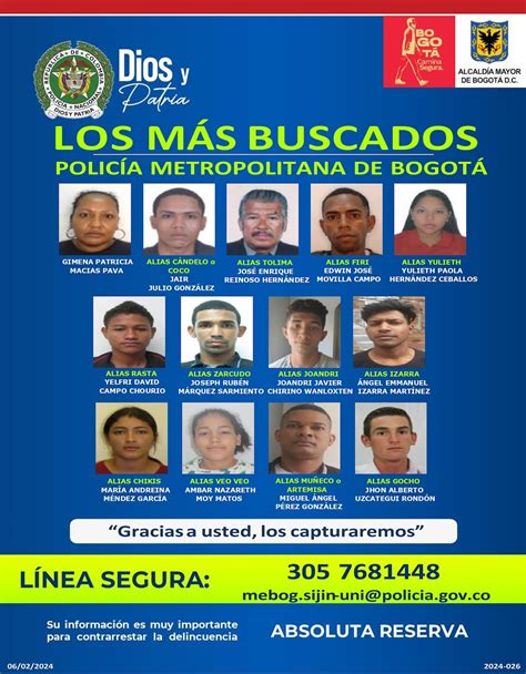 Revelan Los Carteles De Los Delincuentes Más Buscados Por Homicidio