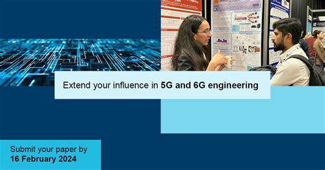iet events and courses on linkedin the 6g and future networks call for