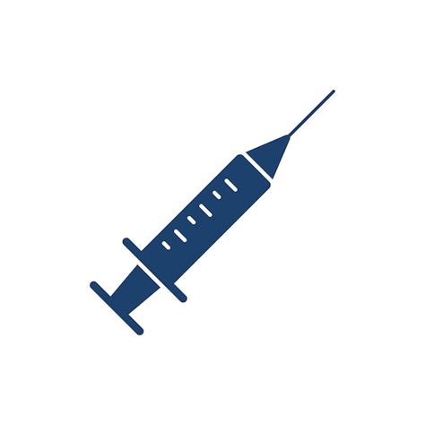 Premium Vector Syringe Icon Vector Design Template