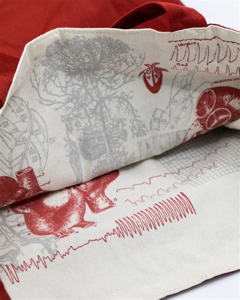Anatomical Heart Tote Bag Reversible Tote Cognitive Surplus Global