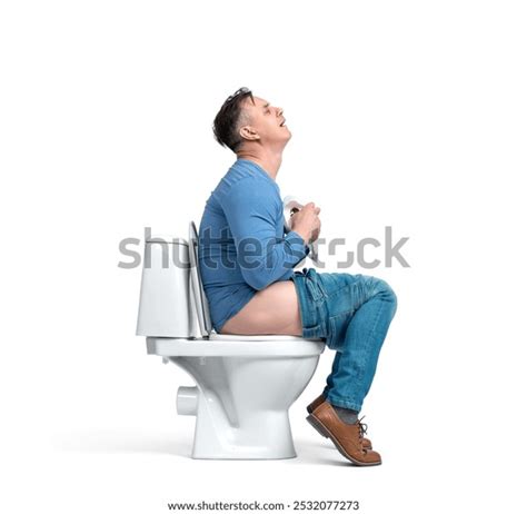 Sitting At The Toilet