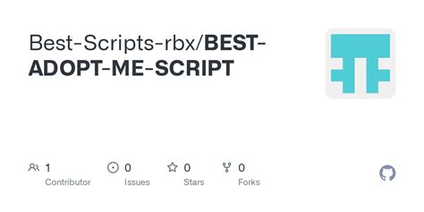 github best scripts rbx best adopt me script