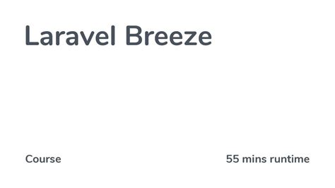 Codecourse Laravel Breeze Softarchive