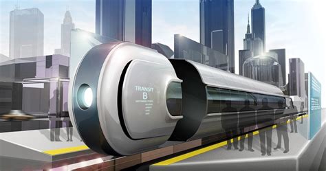 Tecnoneo Tren de levitación magnética separable en secciones un concepto que podría