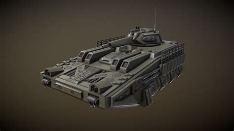 Sci Fi Hover Tank Buy Royalty Free 3d Model By Outworld Studios
