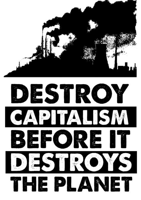 Anti Capitalist Poster Design Latestagecapitalism