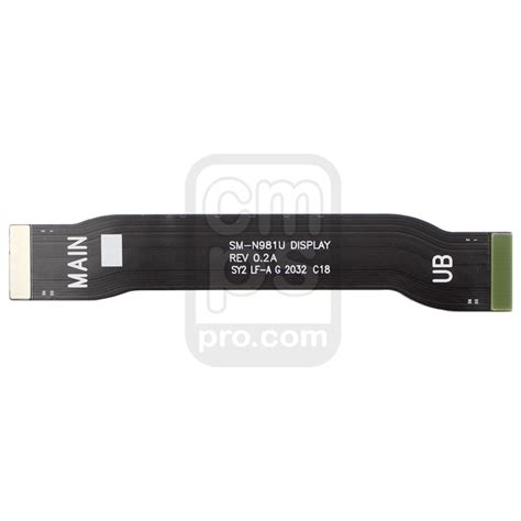 Galaxy Note 20 5g Lcd Motherboard Flex Cable