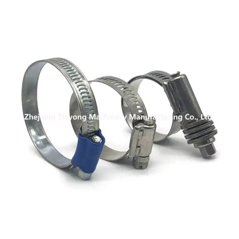Heavy Duty Worm Gear Hose Clamp Adjustable Stainless Steel 304 Constant