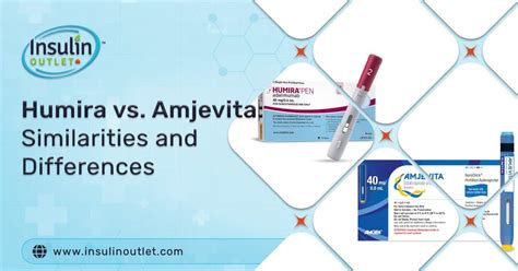 Humira Vs Amjevita Similarities And Differences Insulin Outlet