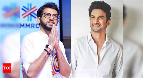 Aditya Thackeray Breaks His Silence On Sushant Singh Rajput Case