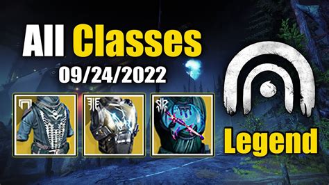 LEGEND LOST SECTOR EASY FAST TODAY ALL CLASSES 09 24 2022 YouTube
