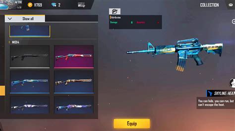 Free Fire Gun Skin YouTube