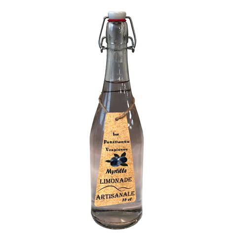Limonade Artisanale à la Myrtille La Pétillante Vosgienne La Cave au