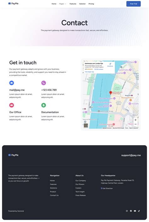 Payme Payment Gateway Mobile App Elementor Template Kit By Sociolib