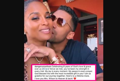 Ciara Confesses Her Love For Russell Wilson With Compliments On 8 Year