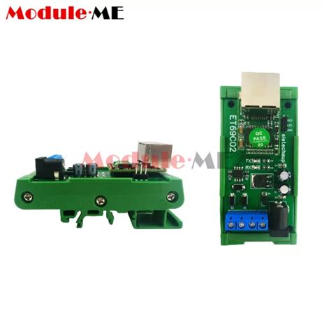 Rs485 To Ethernet Tcp Ip Converter Mqtt Modbus Rtu Module With Rails