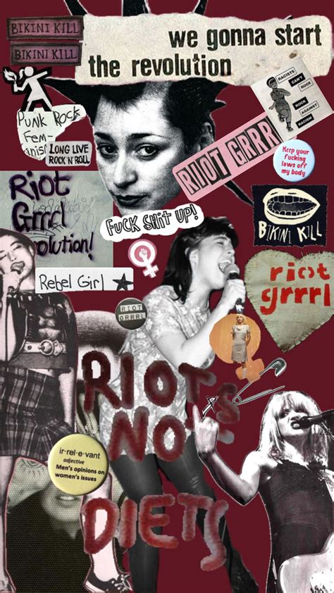 Riot Grrrl Riotgrrrl Courtneylove Bikinikill Femenist Punkrock Punk Punkisntdead Girls