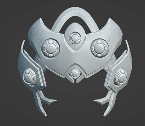 Stl File Overwatch 2 Widowmaker High Detailed Head Pieces Cosplay Props