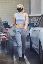 Miley Cyrus At CVS Pharmacy In Calabasas With Her Man Cody Simpson