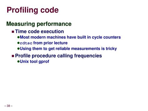 Program Optimization Ii Ppt Download