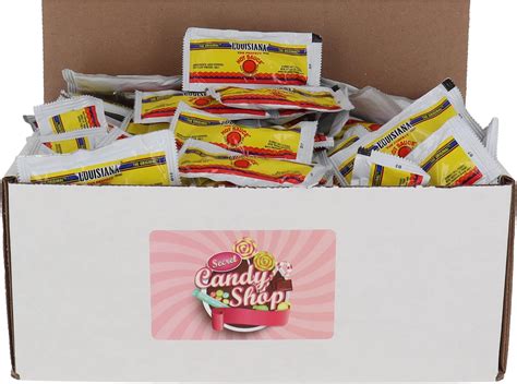 Louisiana Hot Sauce The Original Packets In Box Pack Of